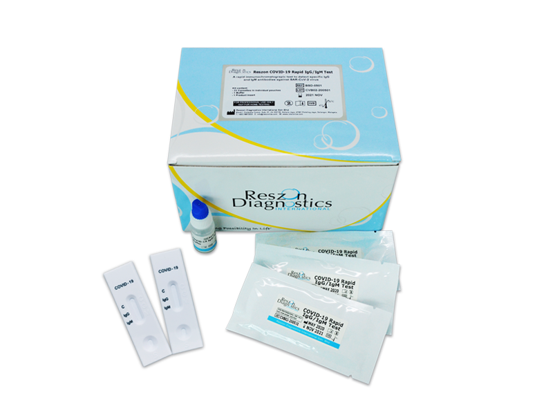 Reszon COVID 19 Rapid IgG/IgM Test - Covid-19 Test Kits Directory